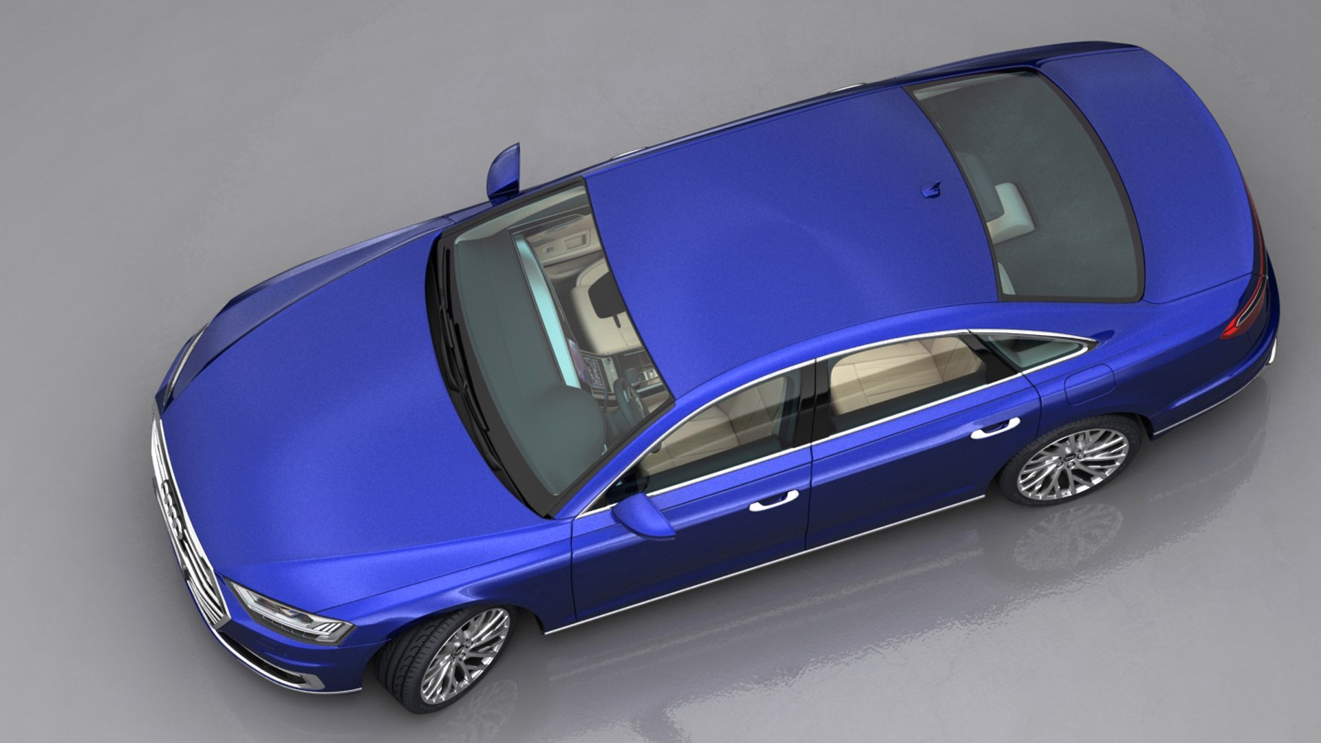 3D Model Audi A8 2019 - TurboSquid 1333110