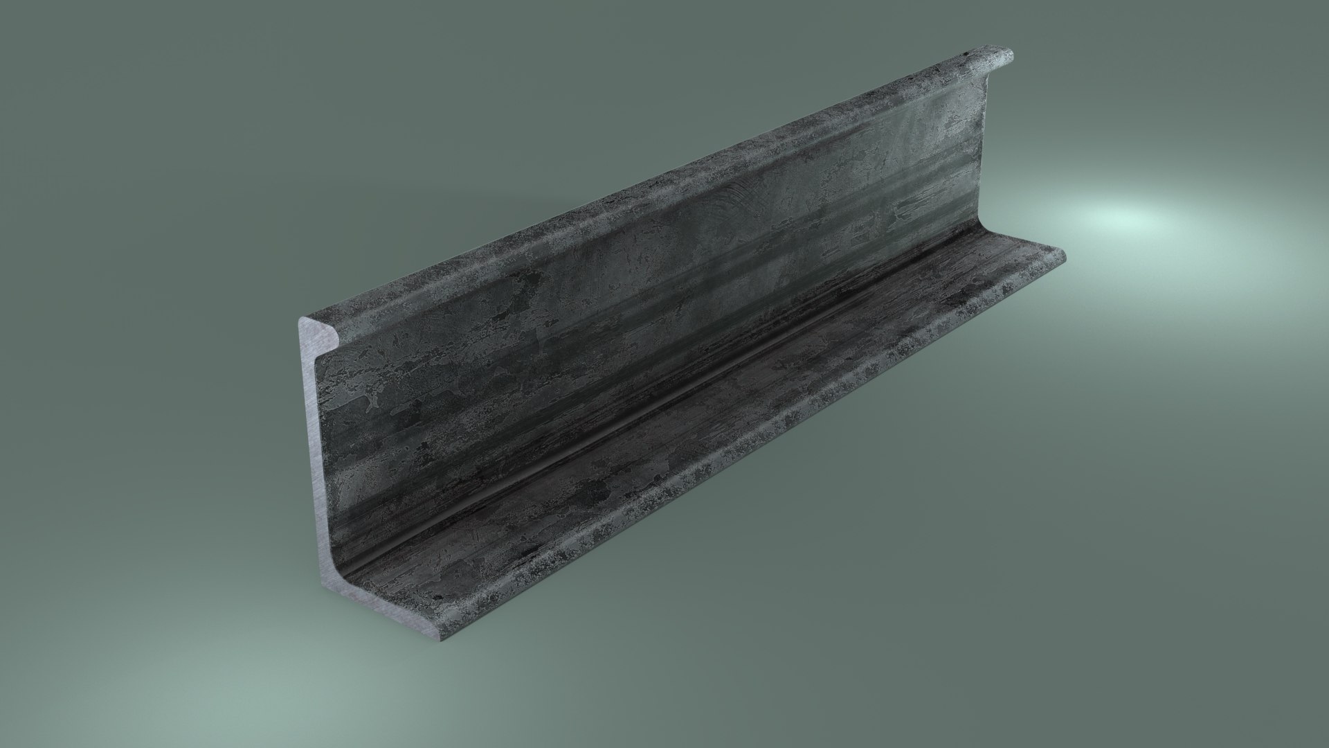 Angle Steel Beam CLR Low-poly Model Model - TurboSquid 1883844