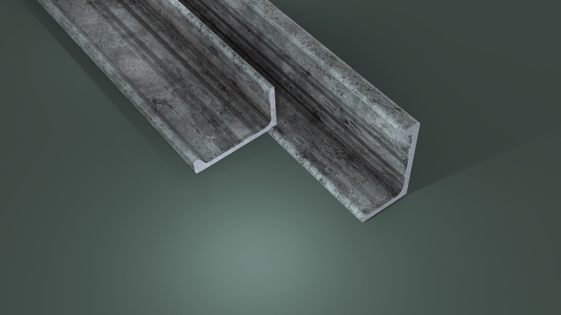 Angle Steel Beam CLR Low-poly Model Model - TurboSquid 1883844