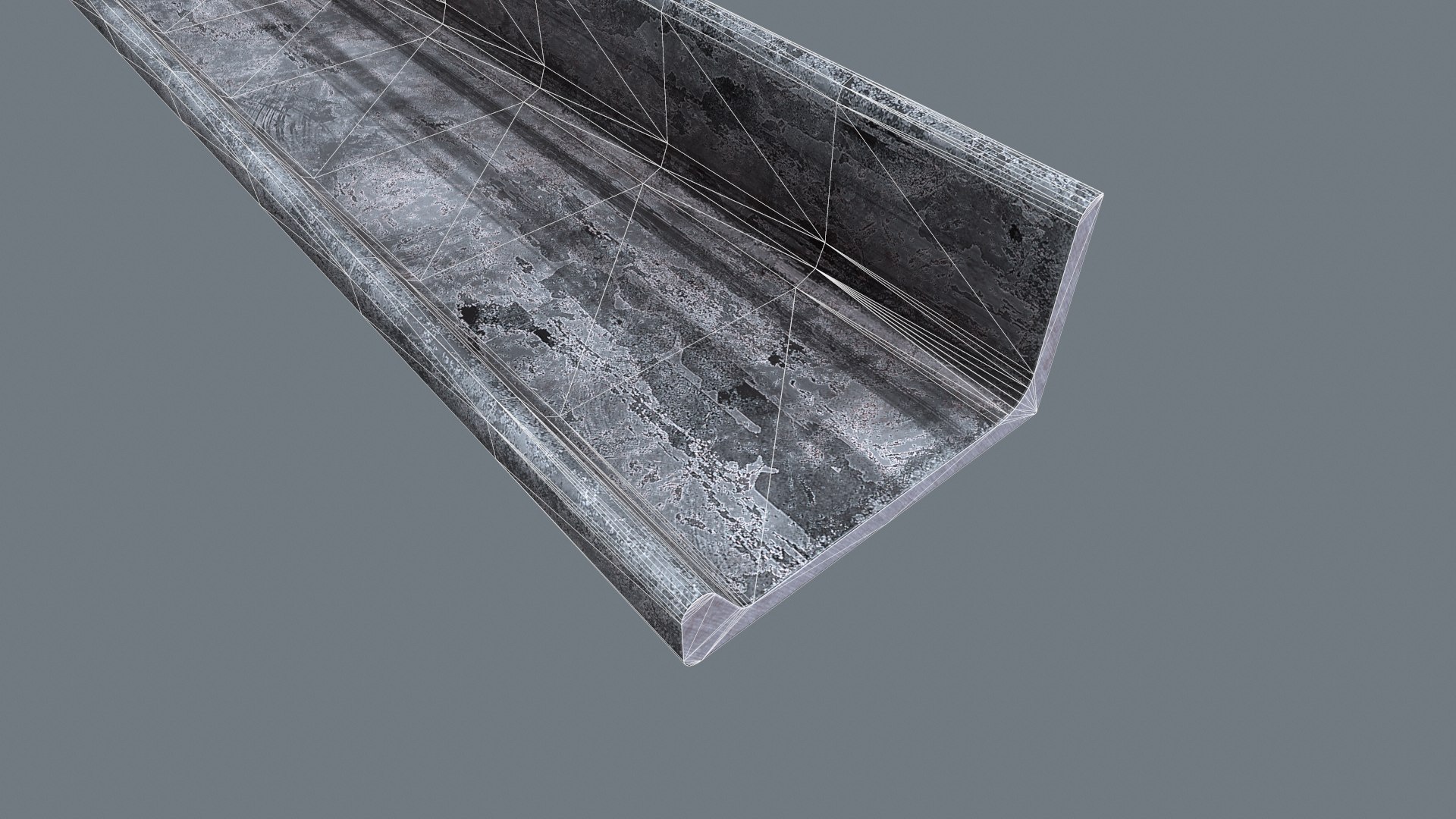 Angle Steel Beam CLR Low-poly Model Model - TurboSquid 1883844