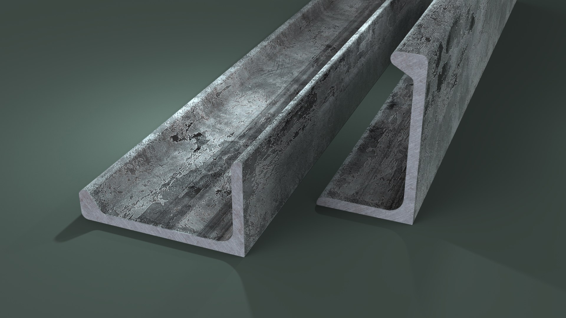 Angle Steel Beam CLR Low-poly Model Model - TurboSquid 1883844