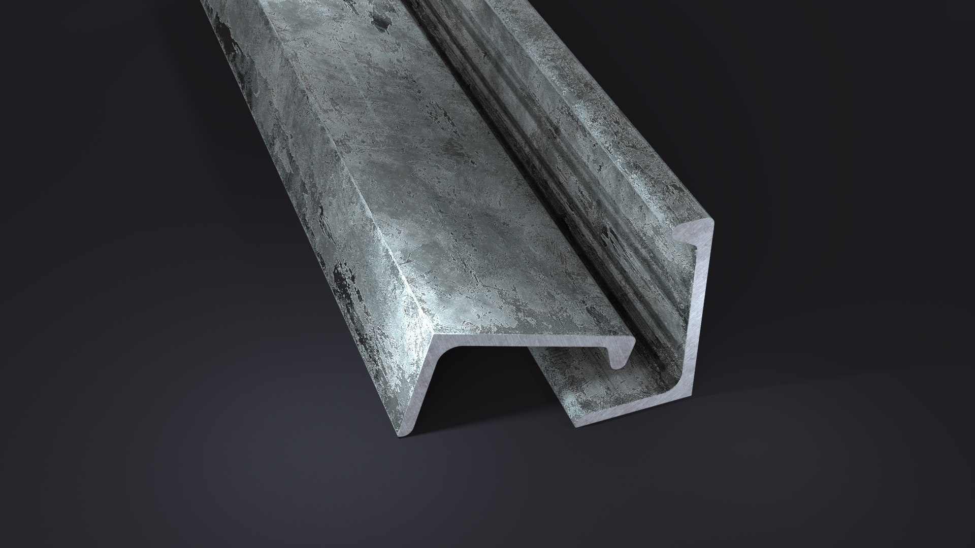 Angle Steel Beam CLR Low-poly Model Model - TurboSquid 1883844