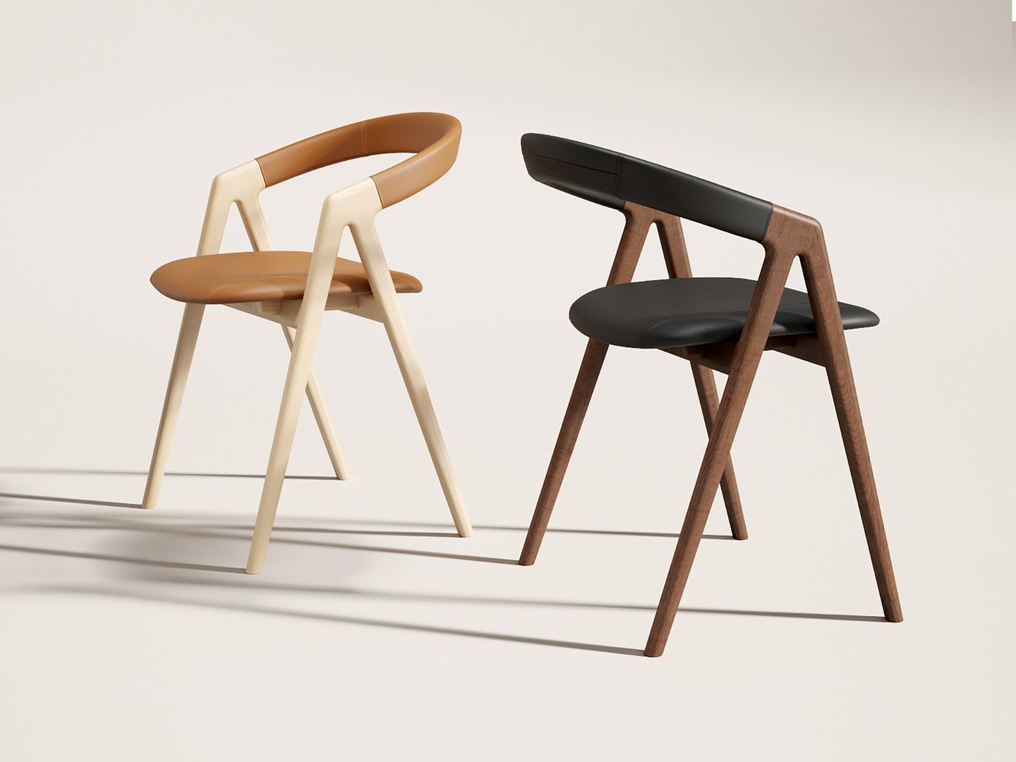 3D San Dining Armchair Model - TurboSquid 2186370