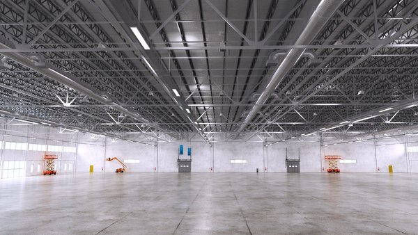 Realistic Exhibit Warehouse Hall 0 1 3D model - TurboSquid 1909503