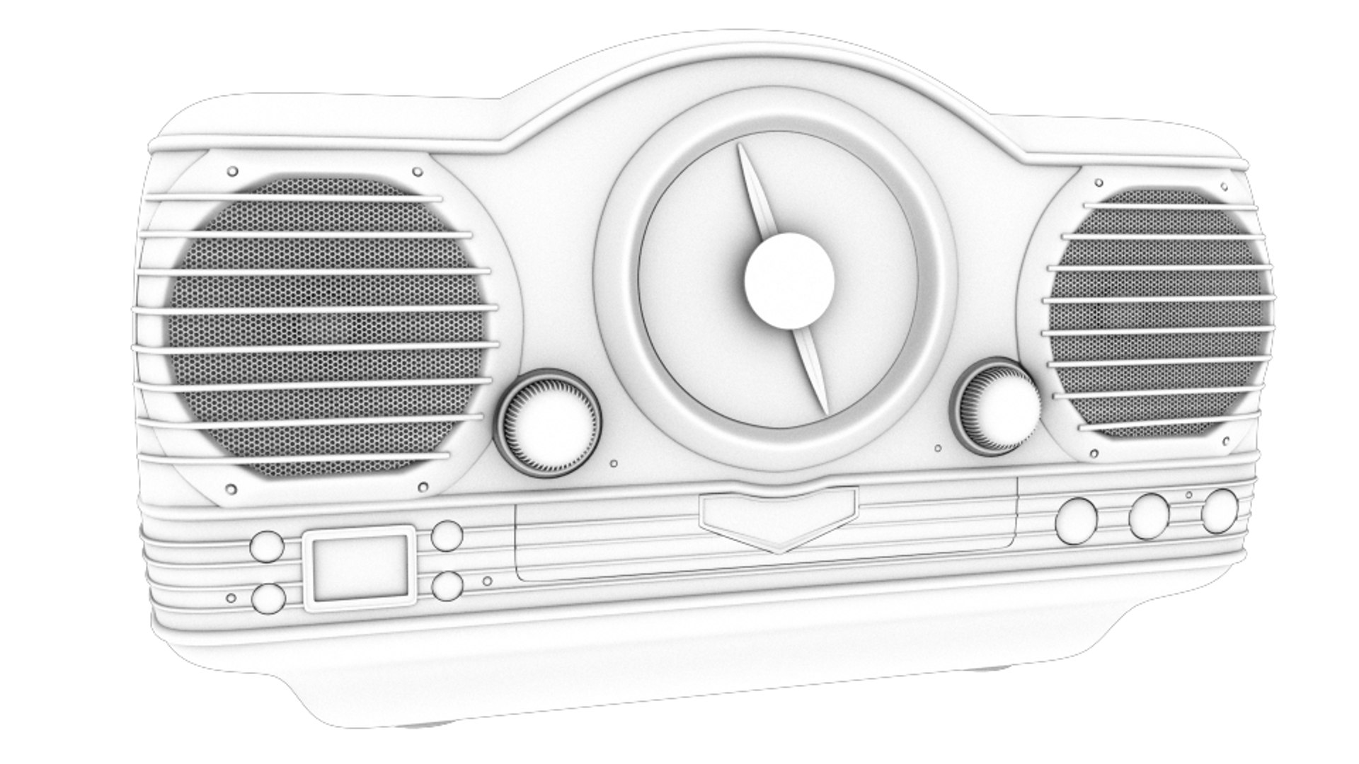 3d Radio Model
