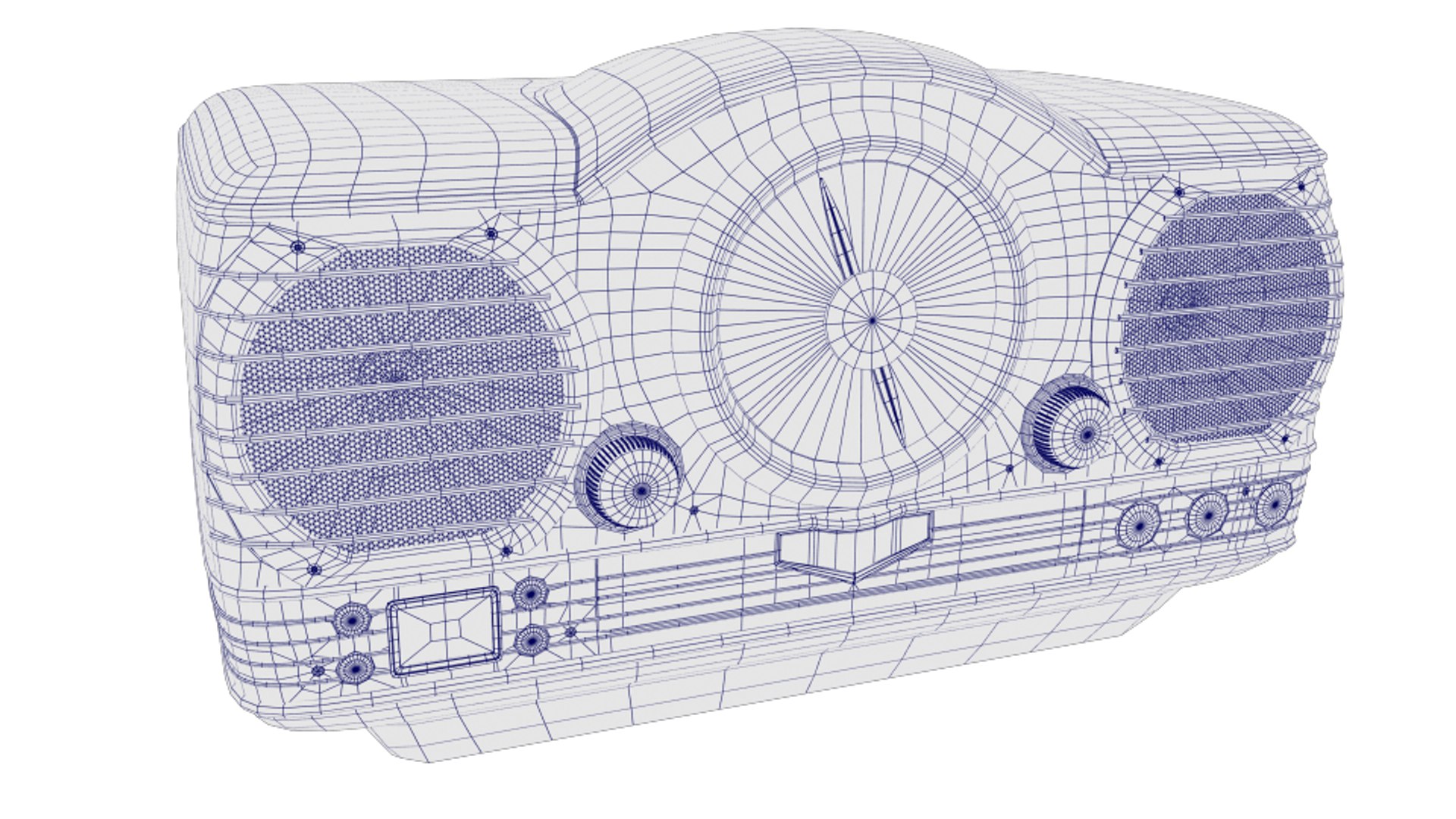 3d Radio Model
