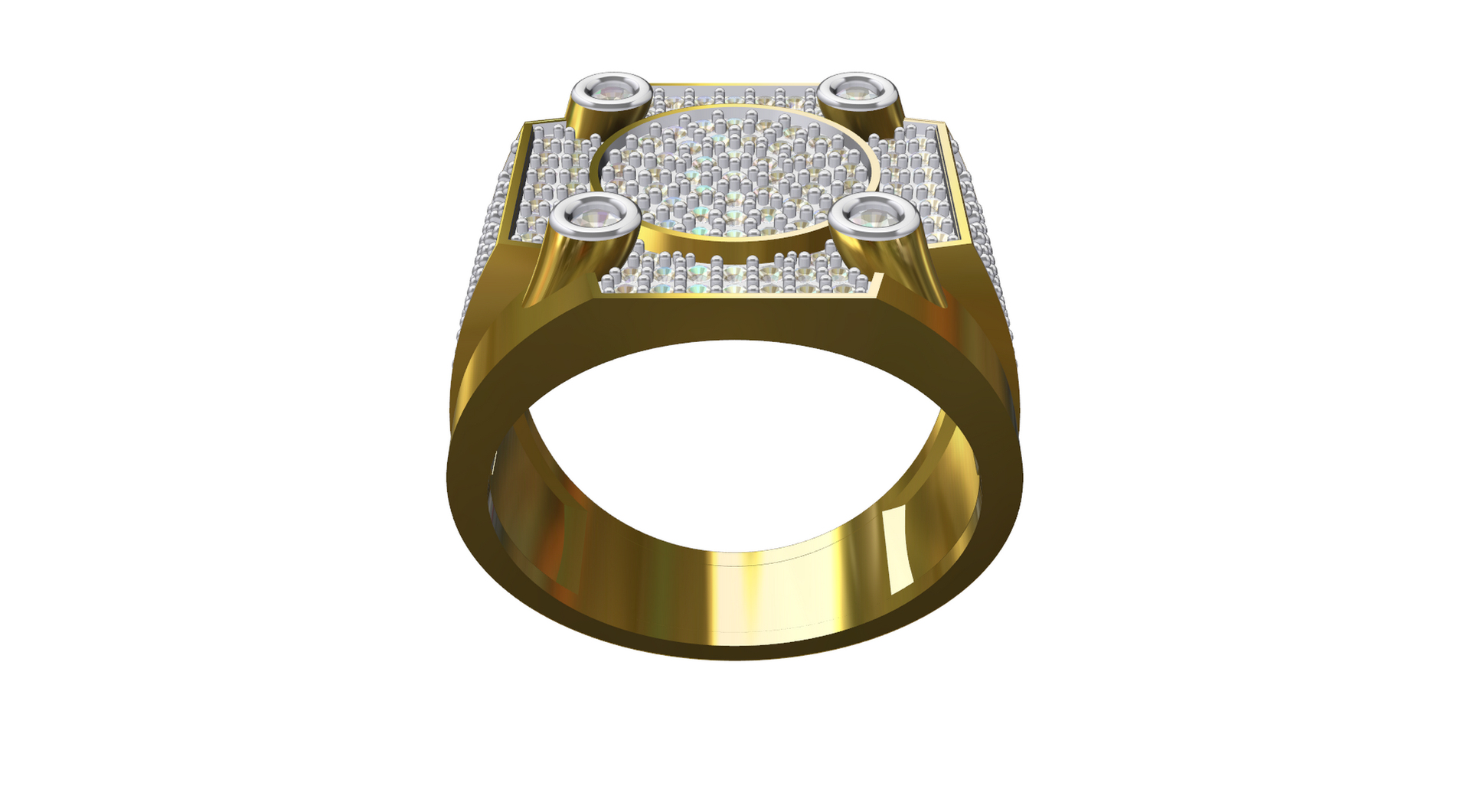 3D Hip Hop Ring - TurboSquid 1946939