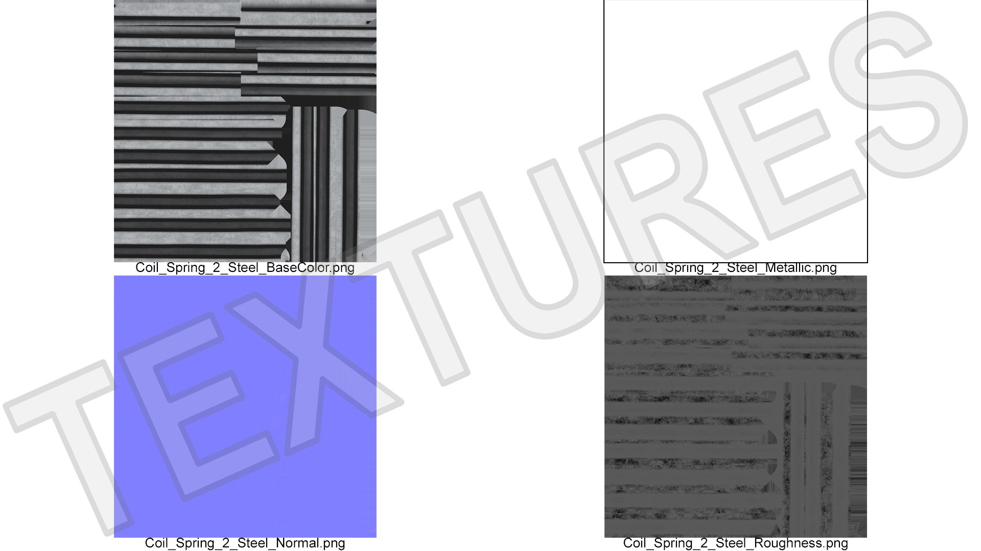 Steel Barrel Coil Spring 3D Model - TurboSquid 2402891