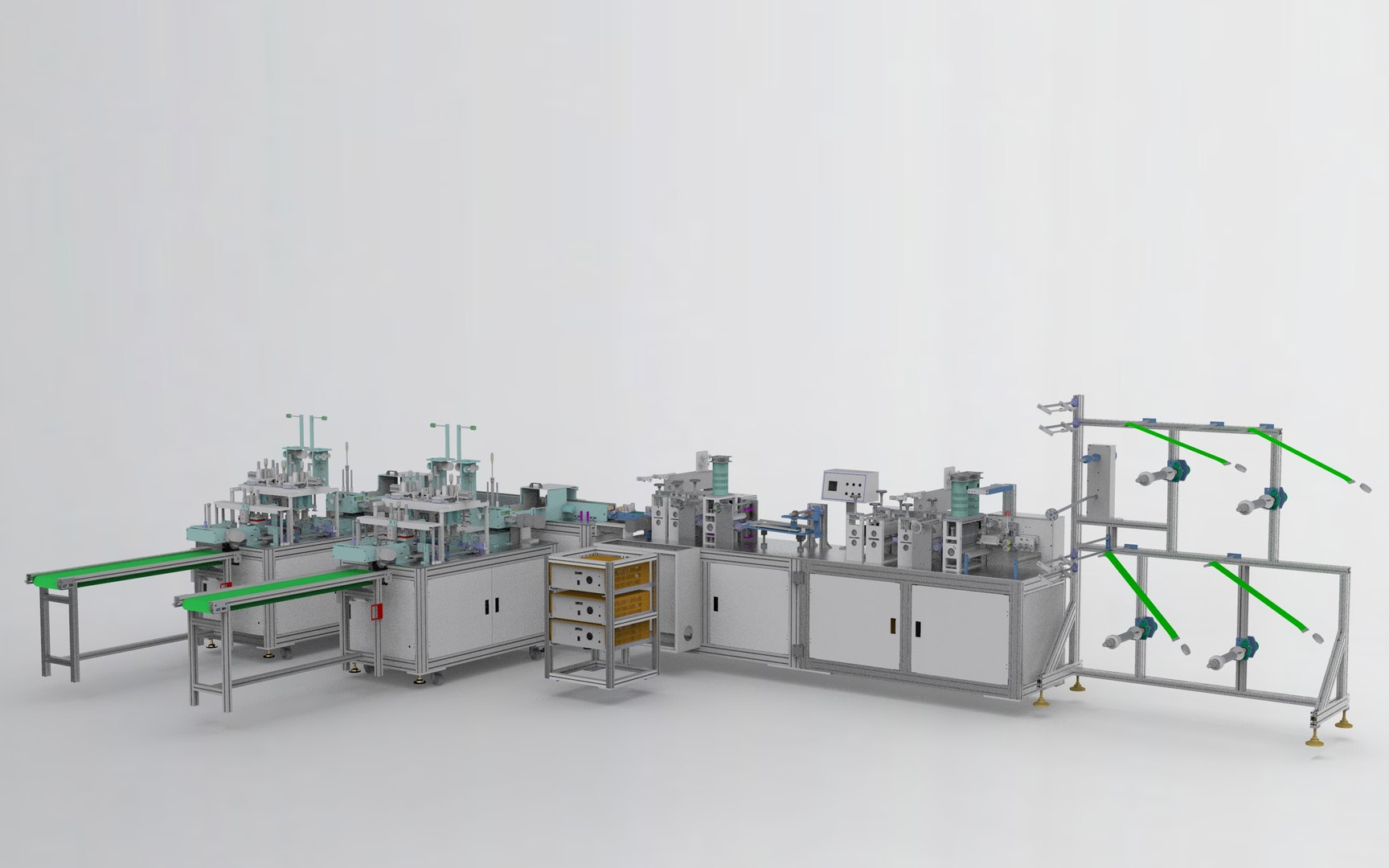 Kf94 Mask Machine 3D Model - TurboSquid 1573346