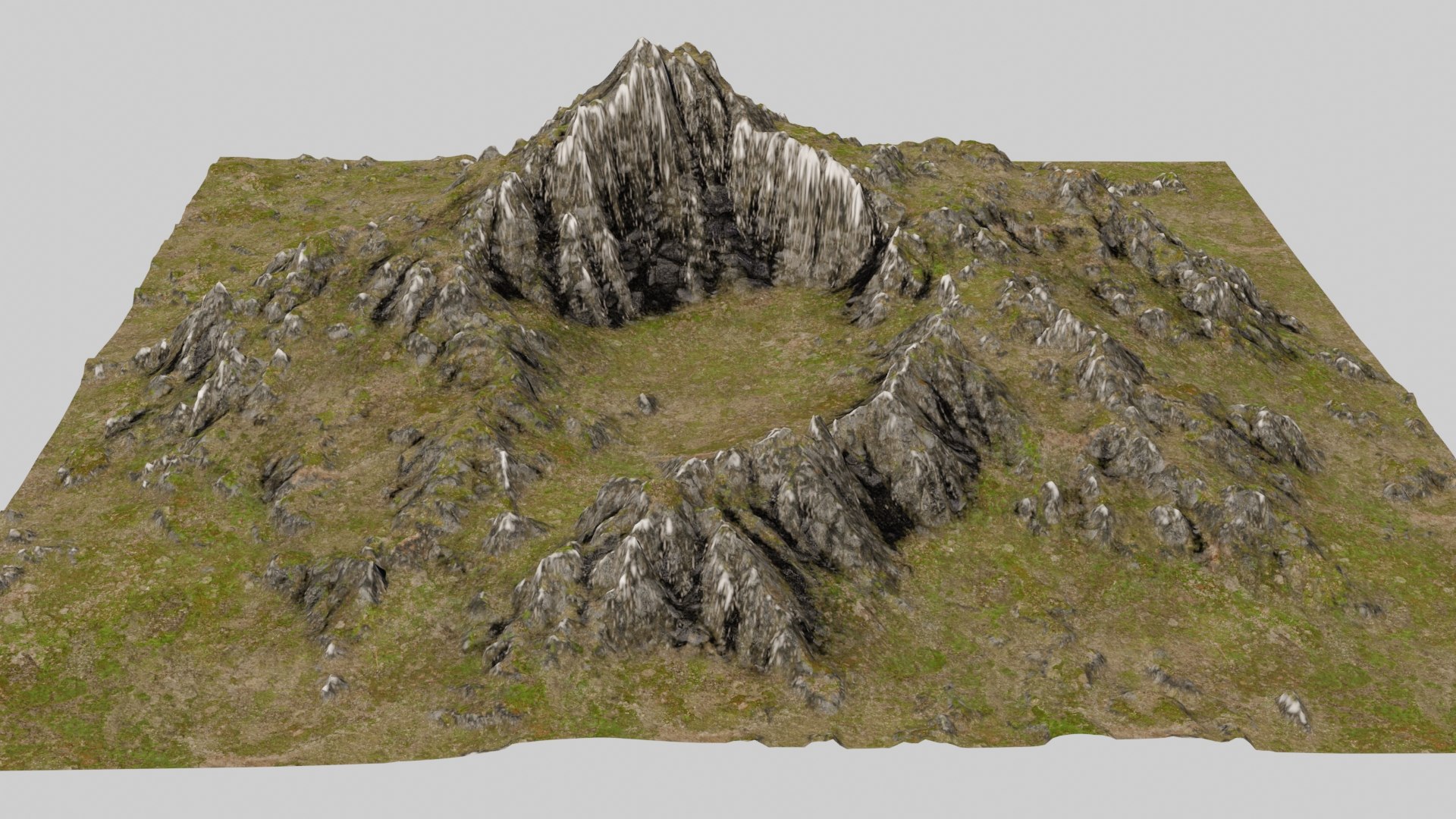 3D Model Mountain Ex04 - TurboSquid 2079528