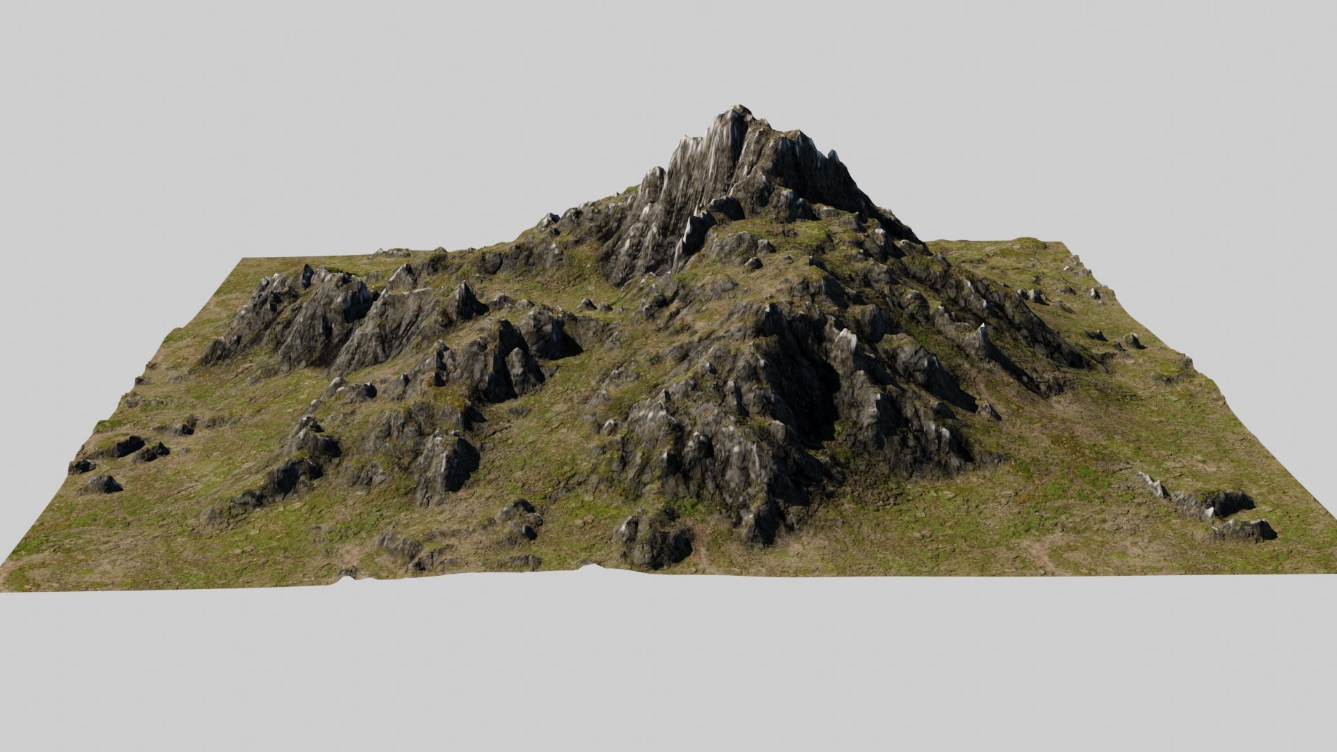 3D Model Mountain Ex04 - TurboSquid 2079528