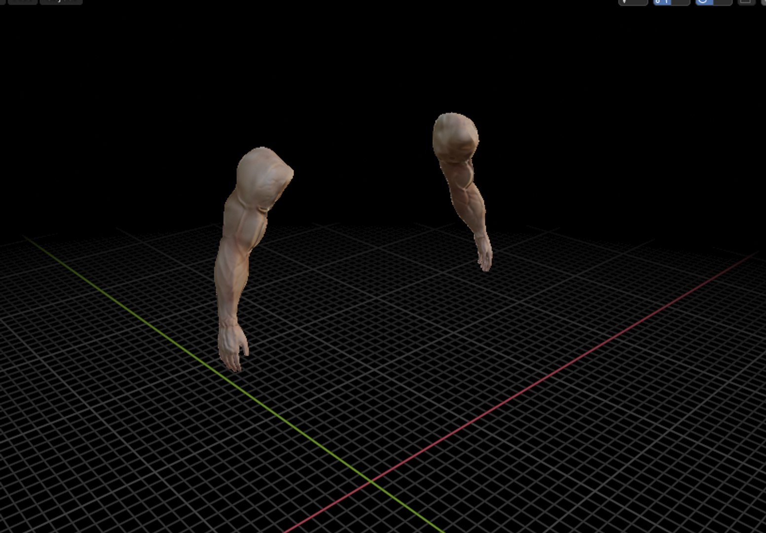 3D Model ARMS 3D MODEL - AR - VR - GAME READY 3D Model - TurboSquid 1998662