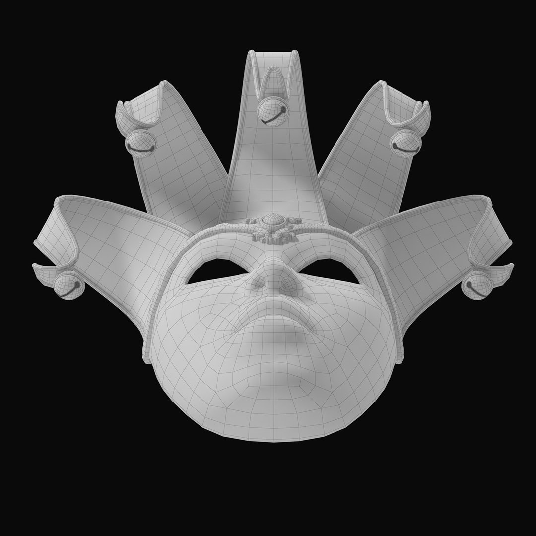 Carnival mask v3 3D model - TurboSquid 1155934