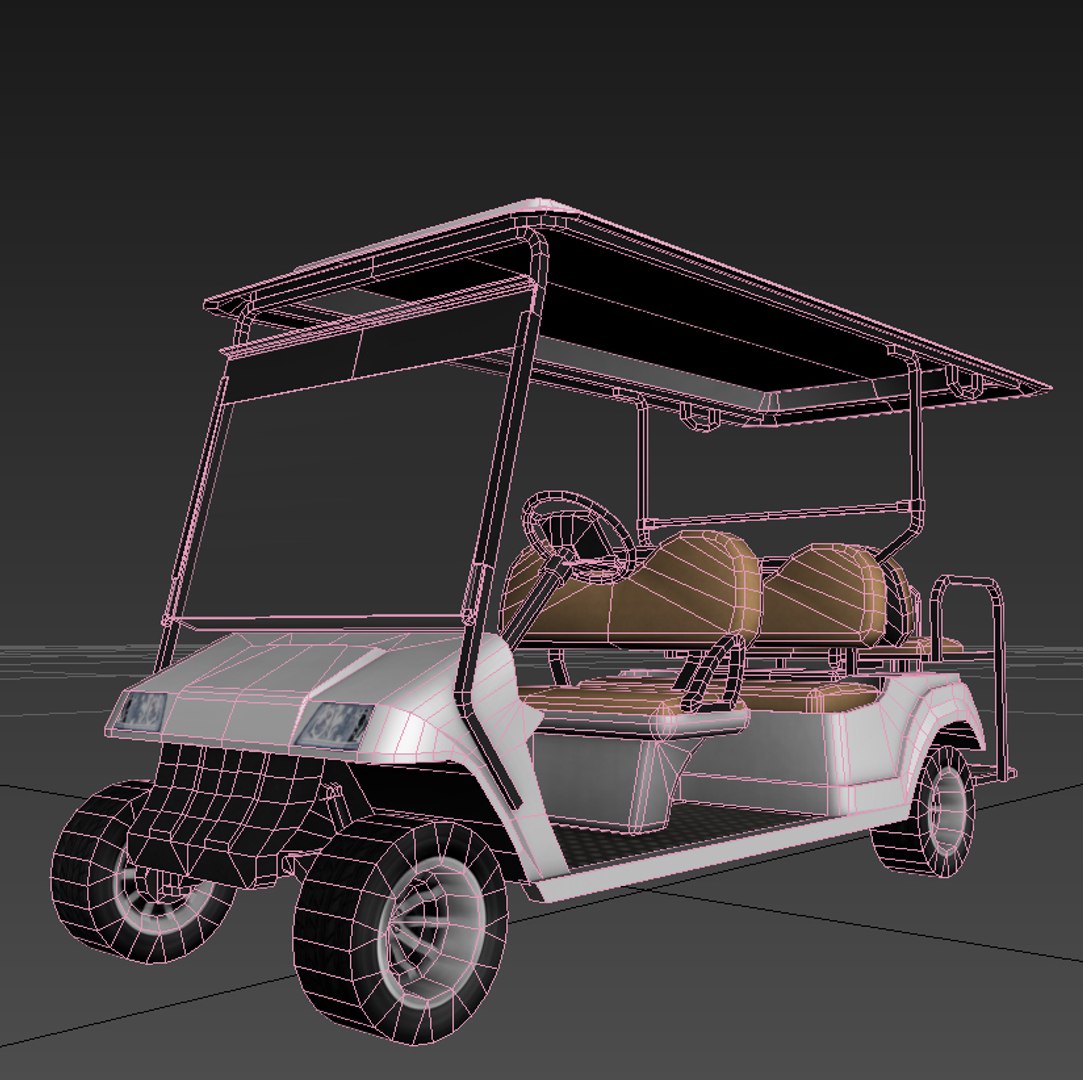 Electic Cart 3d Model