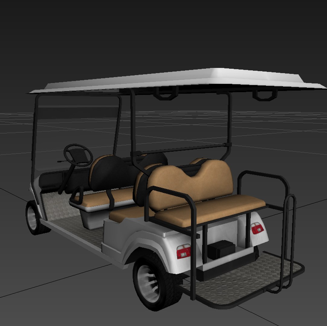Electic Cart 3d Model