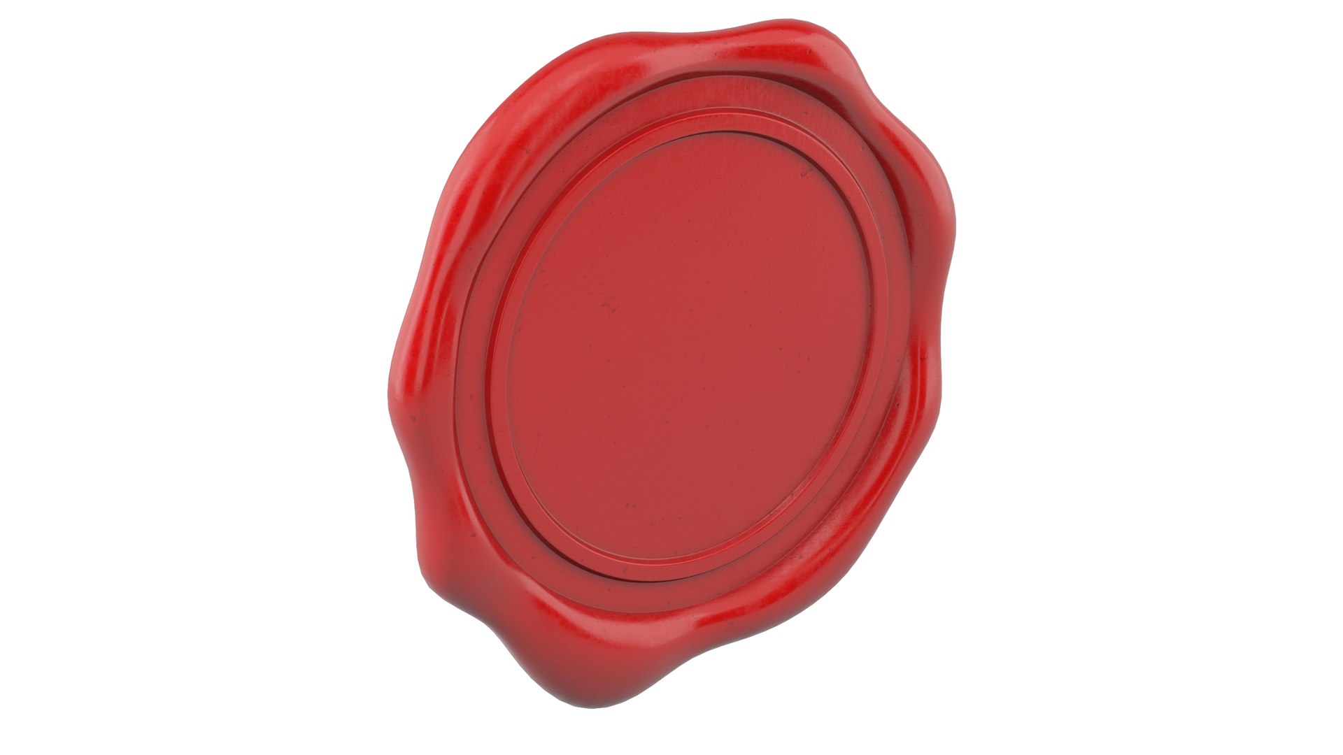 Wax Seal 3D Model - TurboSquid 2001411