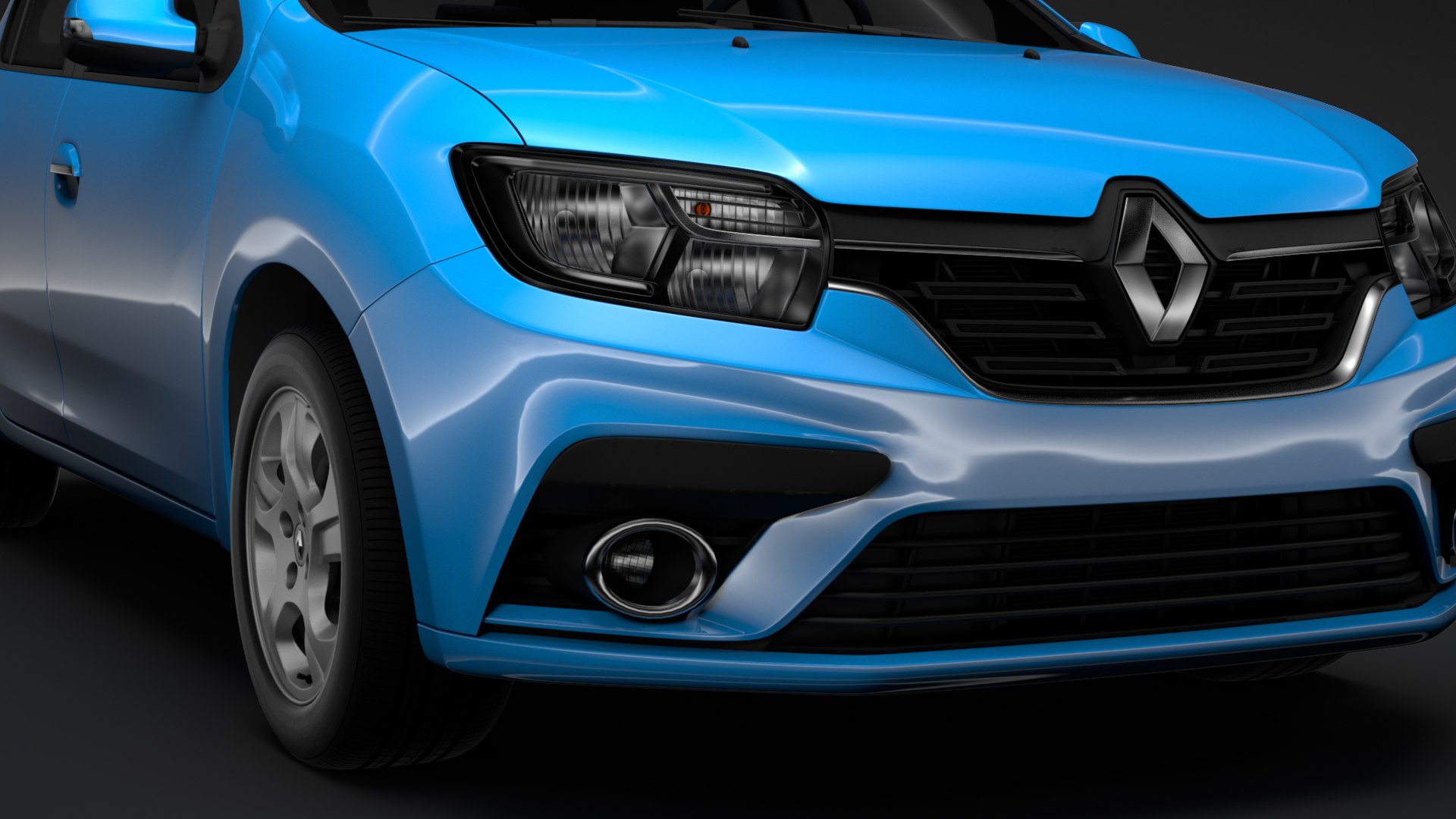 3D Model Renault Logan 2018 - TurboSquid 1323062