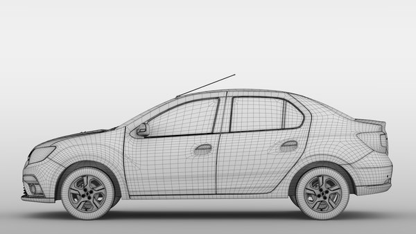 3D model renault logan 2018 - TurboSquid 1323062