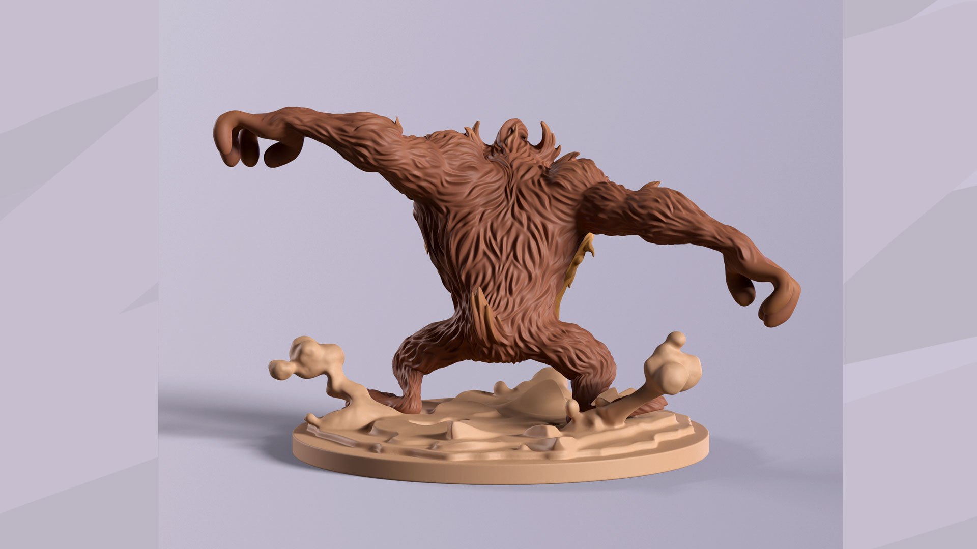 3D Model Tasmanian Devil Cartoons Fanart Figurine Taz 3D Printing ...