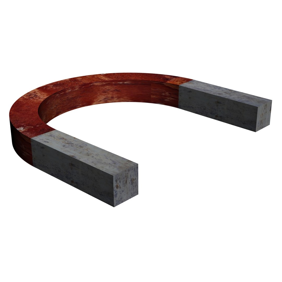 3D model magnet rusty - TurboSquid 1215041