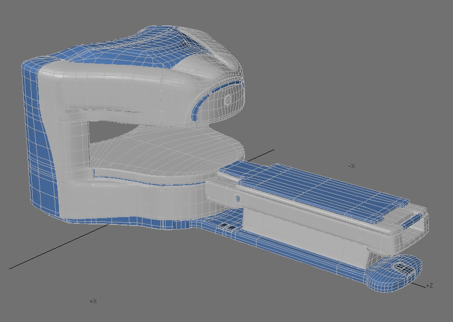 3d mri machine model