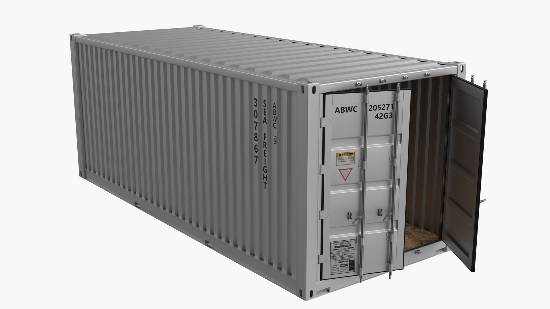 Cargo Container 3D model - TurboSquid 1715270