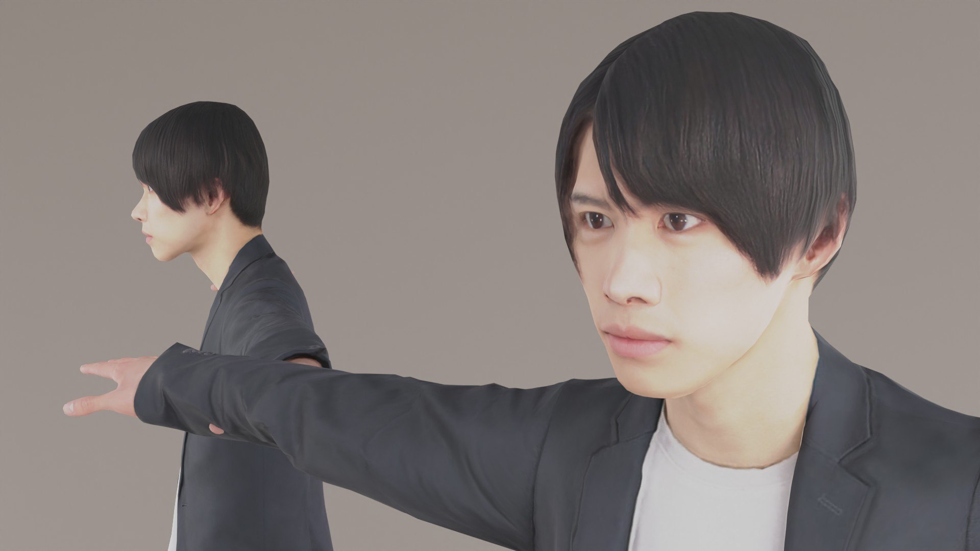 Asian Man Animation 3D 141 Kei 3D Model - TurboSquid 2142570