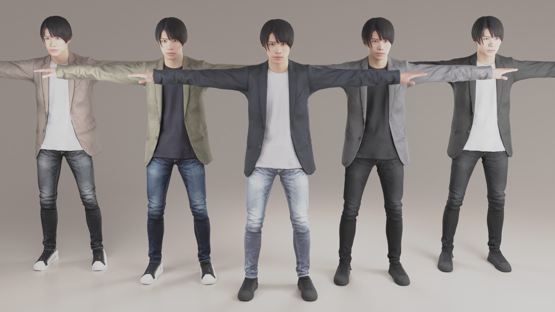 Asian Man Animation 3D 141 Kei 3D Model - TurboSquid 2142570