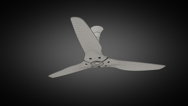 3D Haiku Fan by BigAssFans - TurboSquid 1764459