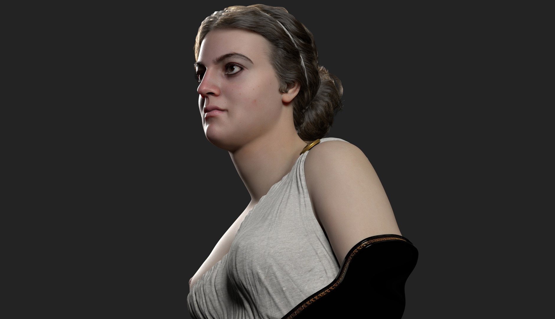 3D Sculpture Greek Model - TurboSquid 1671837