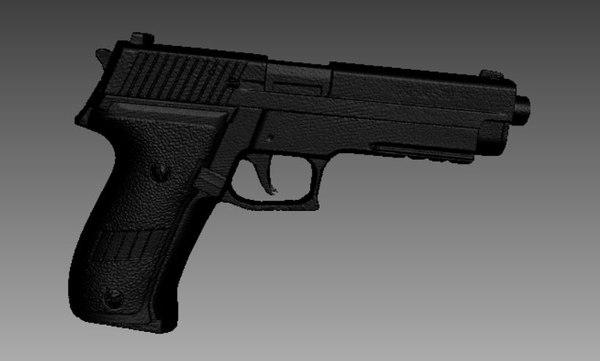 Airsoft gun 3D model - TurboSquid 1335357