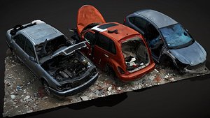3D Car Broken Models - Browse & Download Formats - TurboSquid