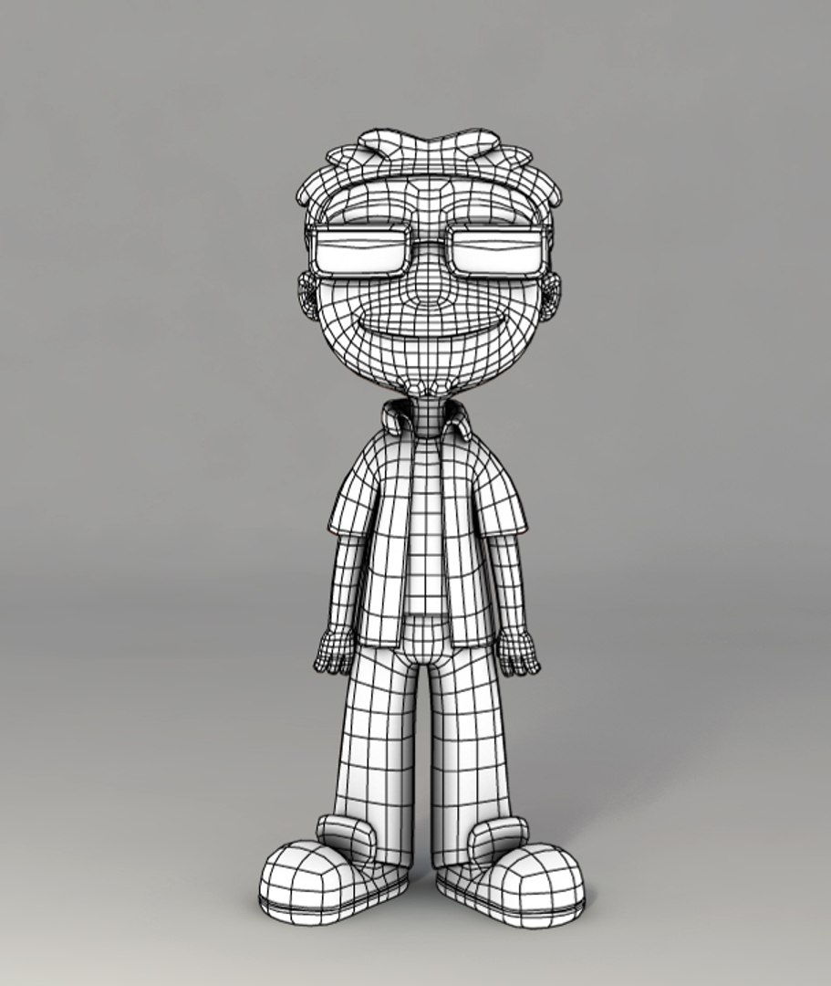 Steve Smith American Dad 3d Obj