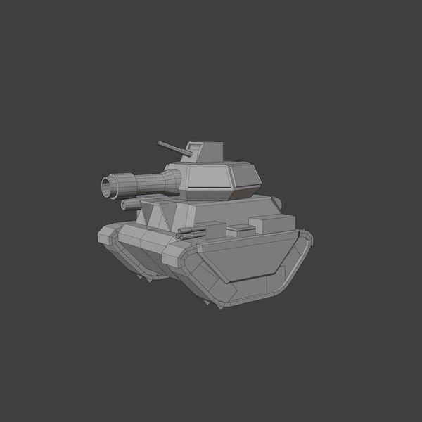 Tank stylized 3D model - TurboSquid 1674014