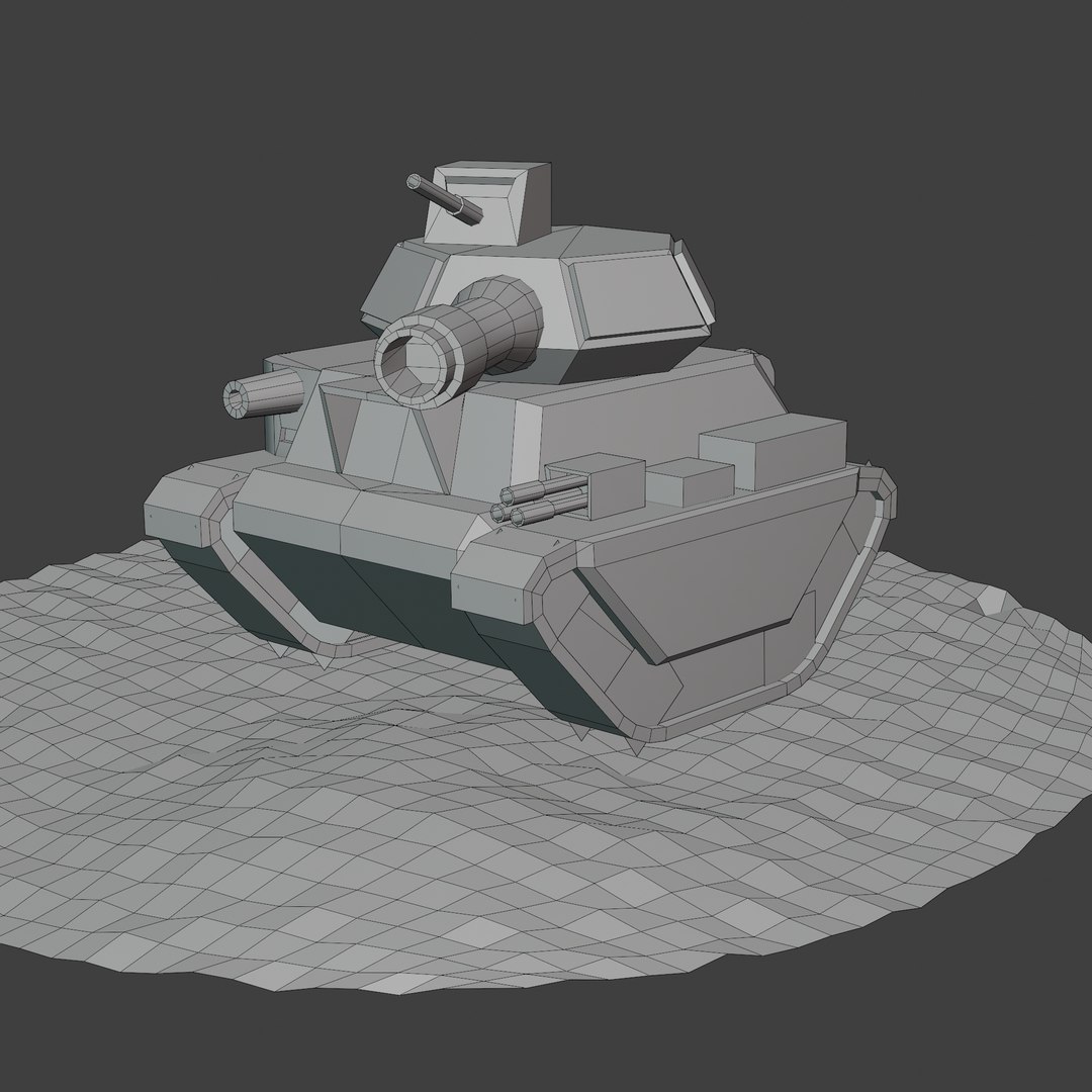 Tank Stylized 3D Model - TurboSquid 1674014