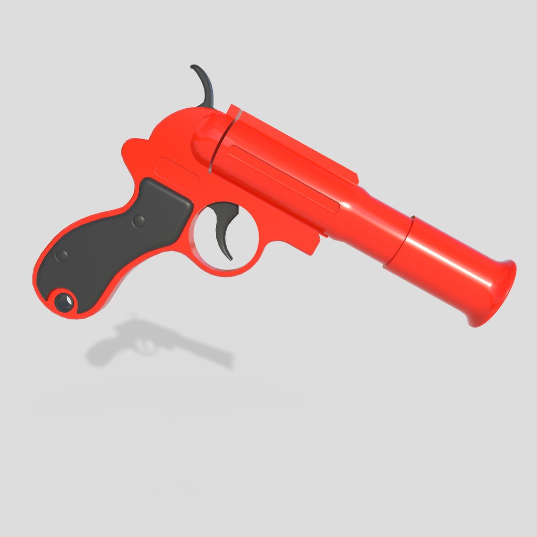 3D Model Flare Gun - TurboSquid 2348267