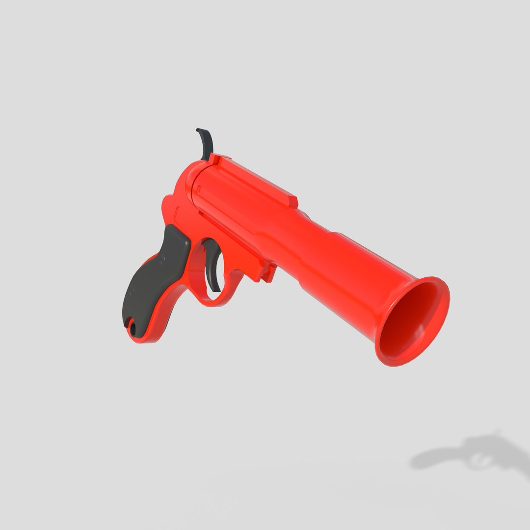 3D Model Flare Gun - TurboSquid 2348267