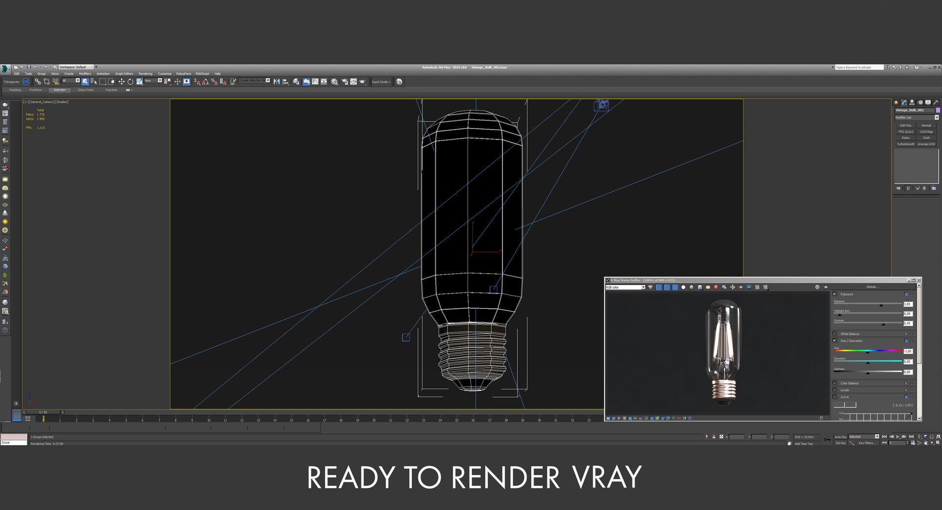 3D realistic lighting 2 model - TurboSquid 1492803
