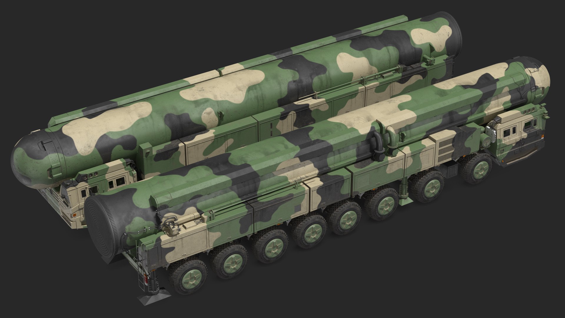 3D icbm launch vehicle generic - TurboSquid 1517744