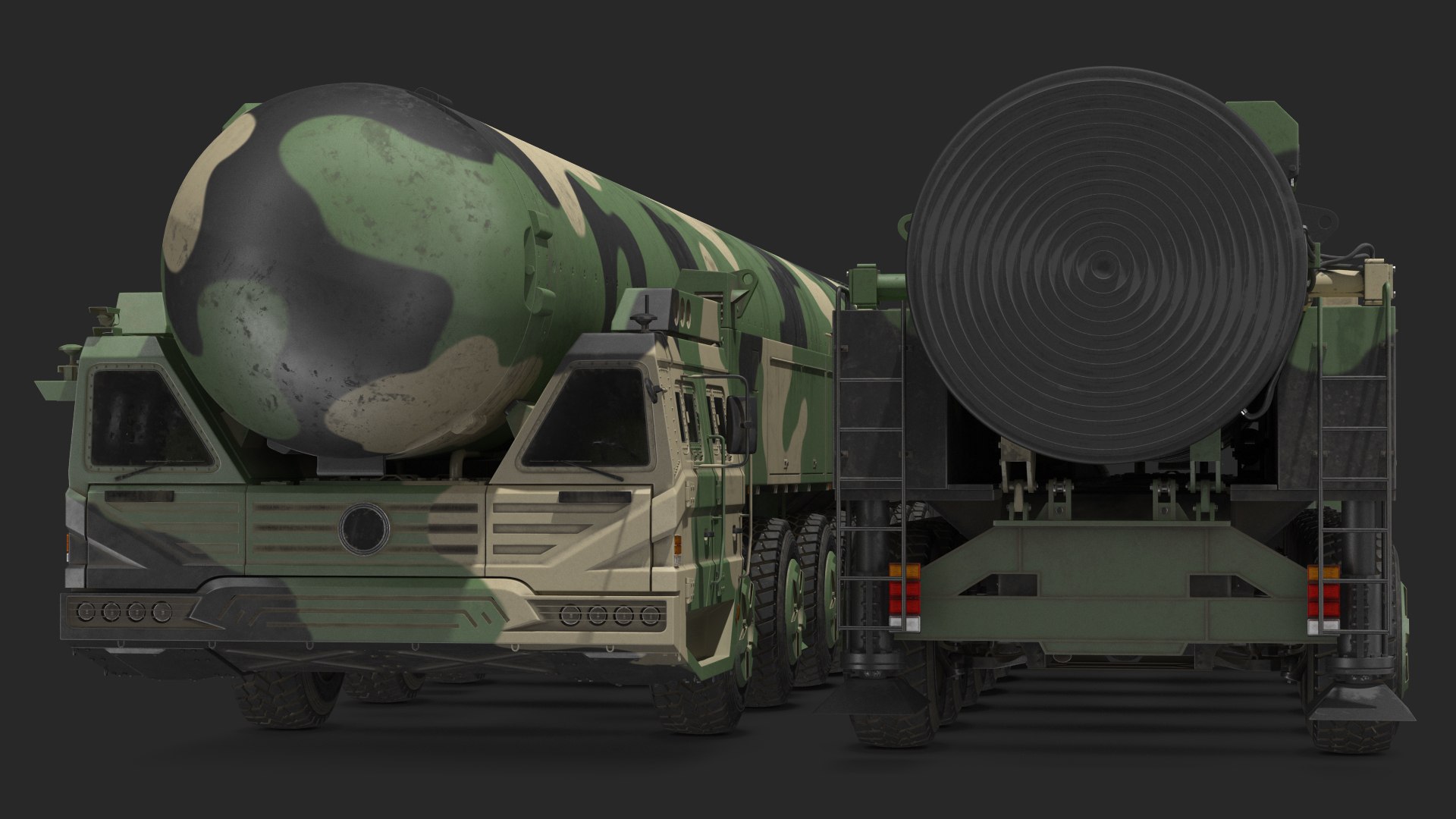 3D icbm launch vehicle generic - TurboSquid 1517744