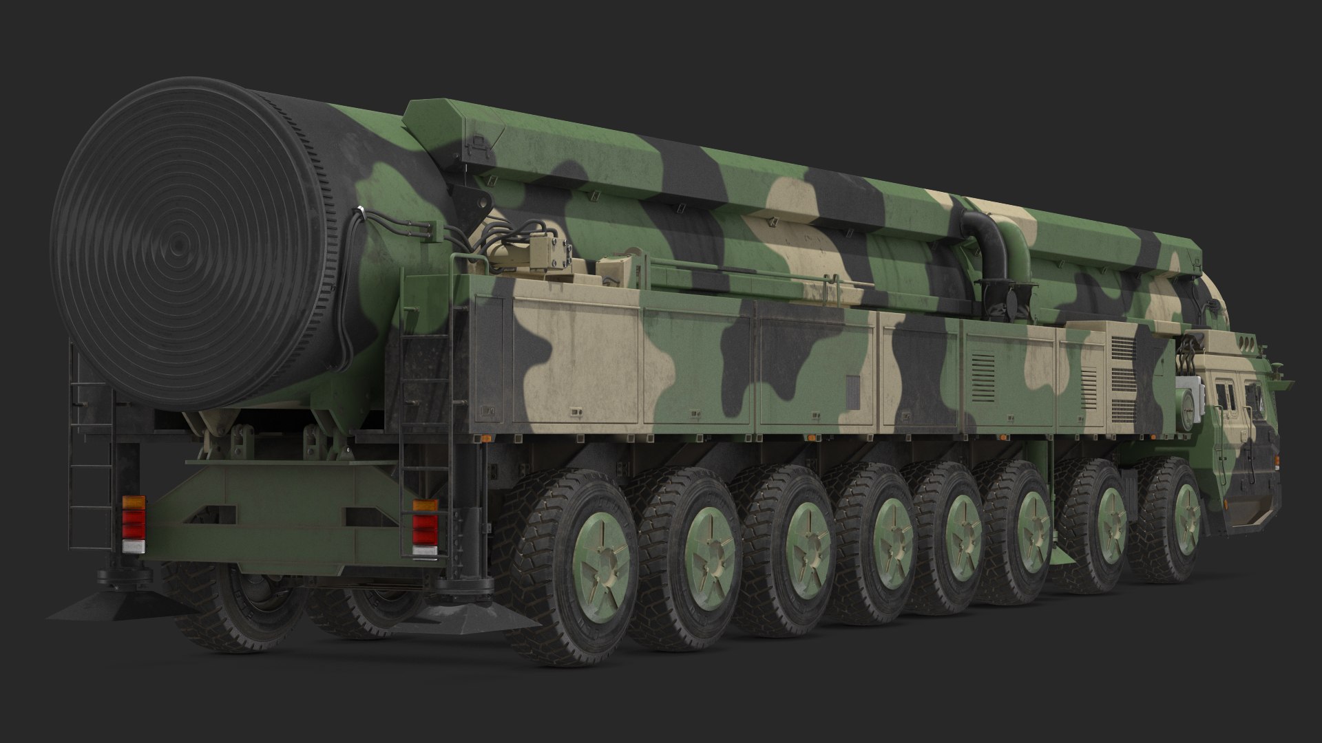 3D icbm launch vehicle generic - TurboSquid 1517744