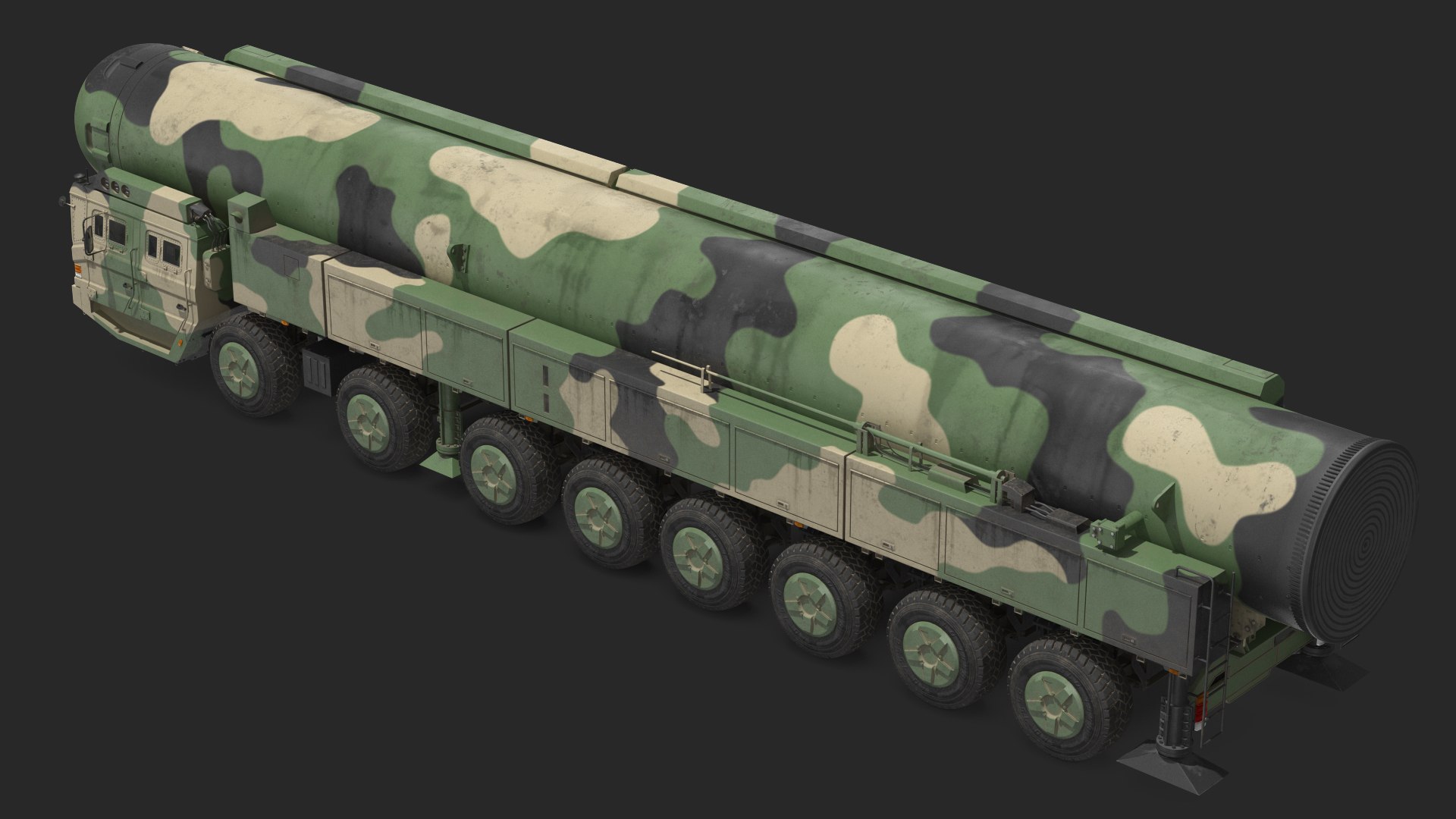 3D icbm launch vehicle generic - TurboSquid 1517744