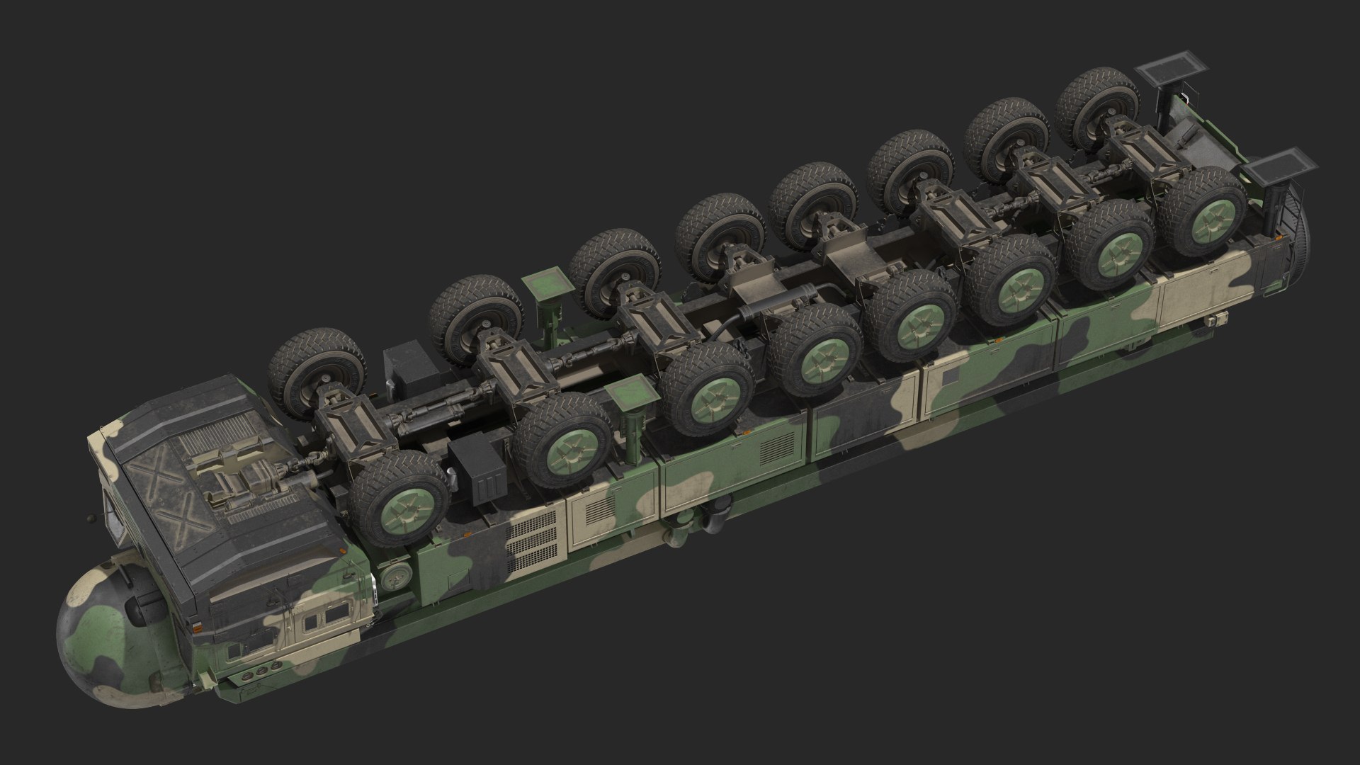 3D icbm launch vehicle generic - TurboSquid 1517744