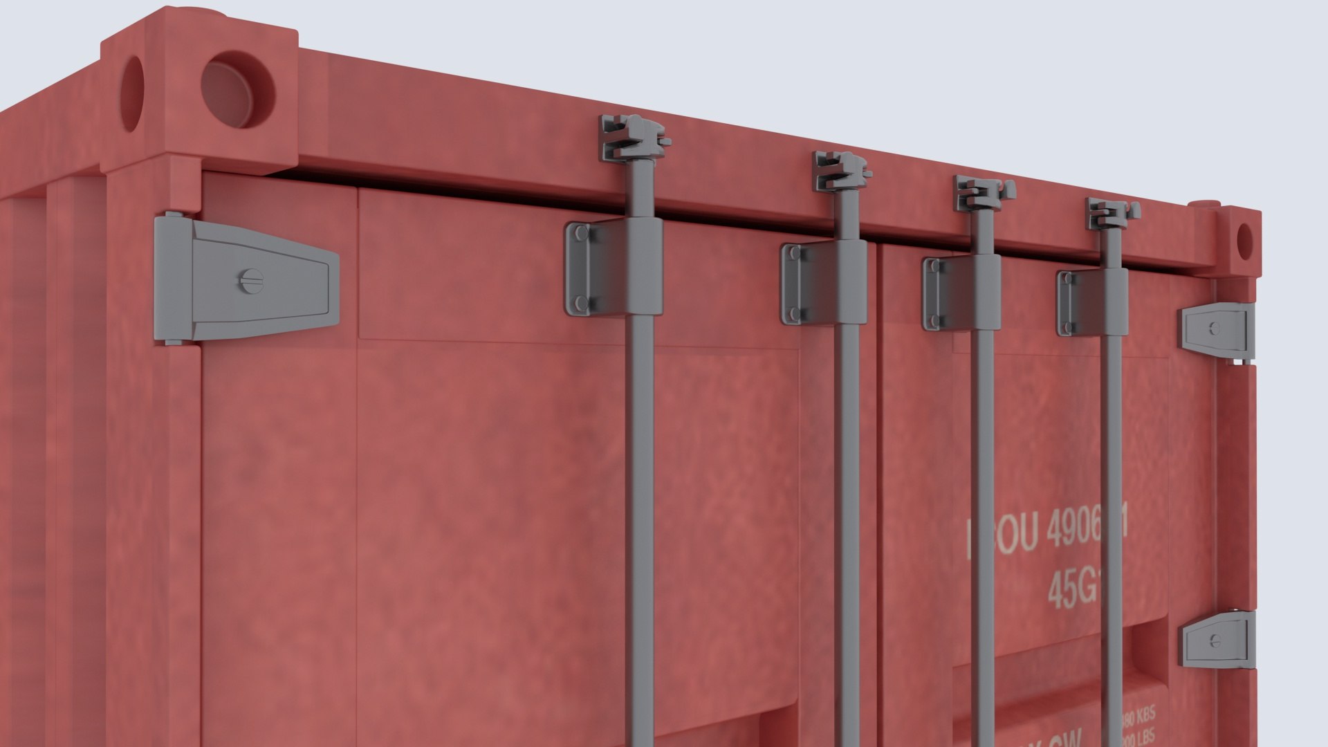 Container 40 Ft 3D Model - TurboSquid 2338816