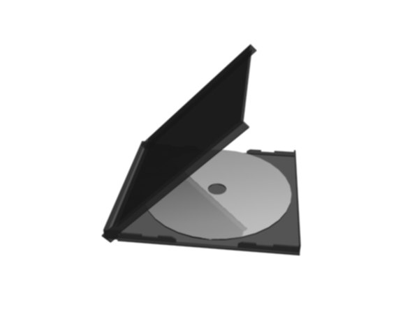 3d model cd case