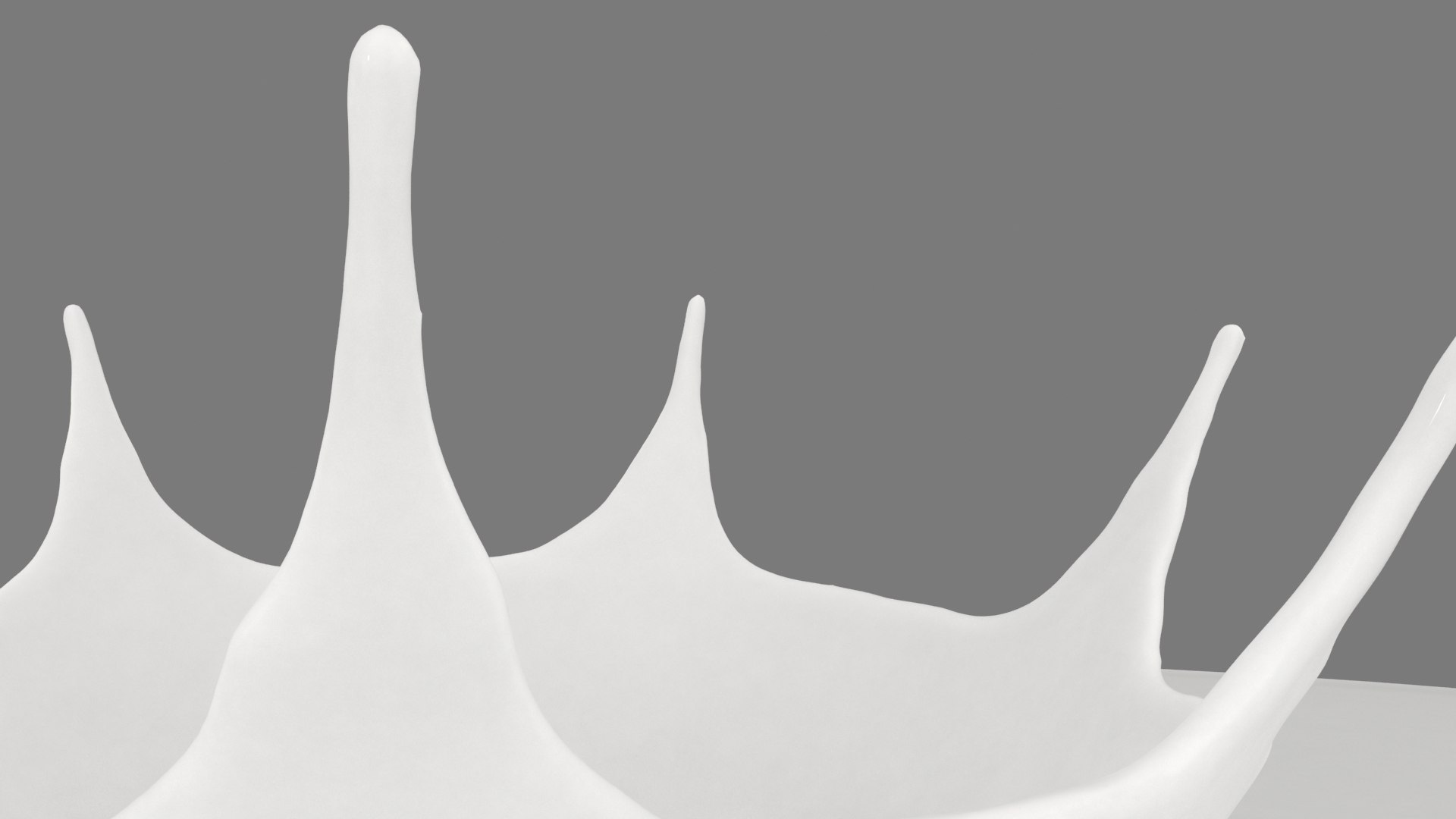 Liquid Crown Splash Model - TurboSquid 1939689