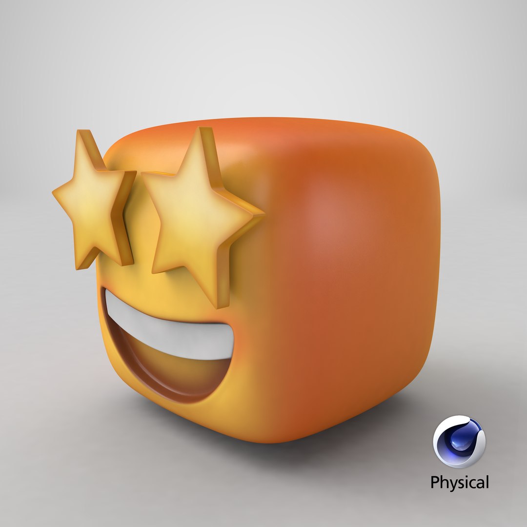 Smiley Face Emoji 22 3D Model - TurboSquid 2066181
