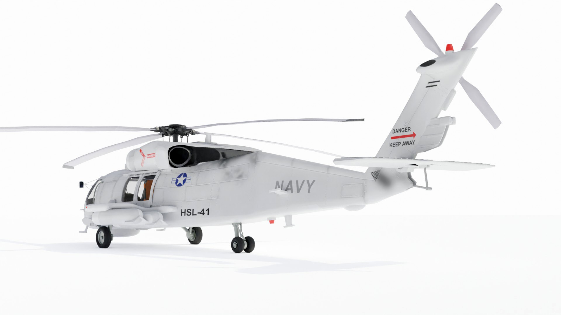 Helicopter S 3d Model