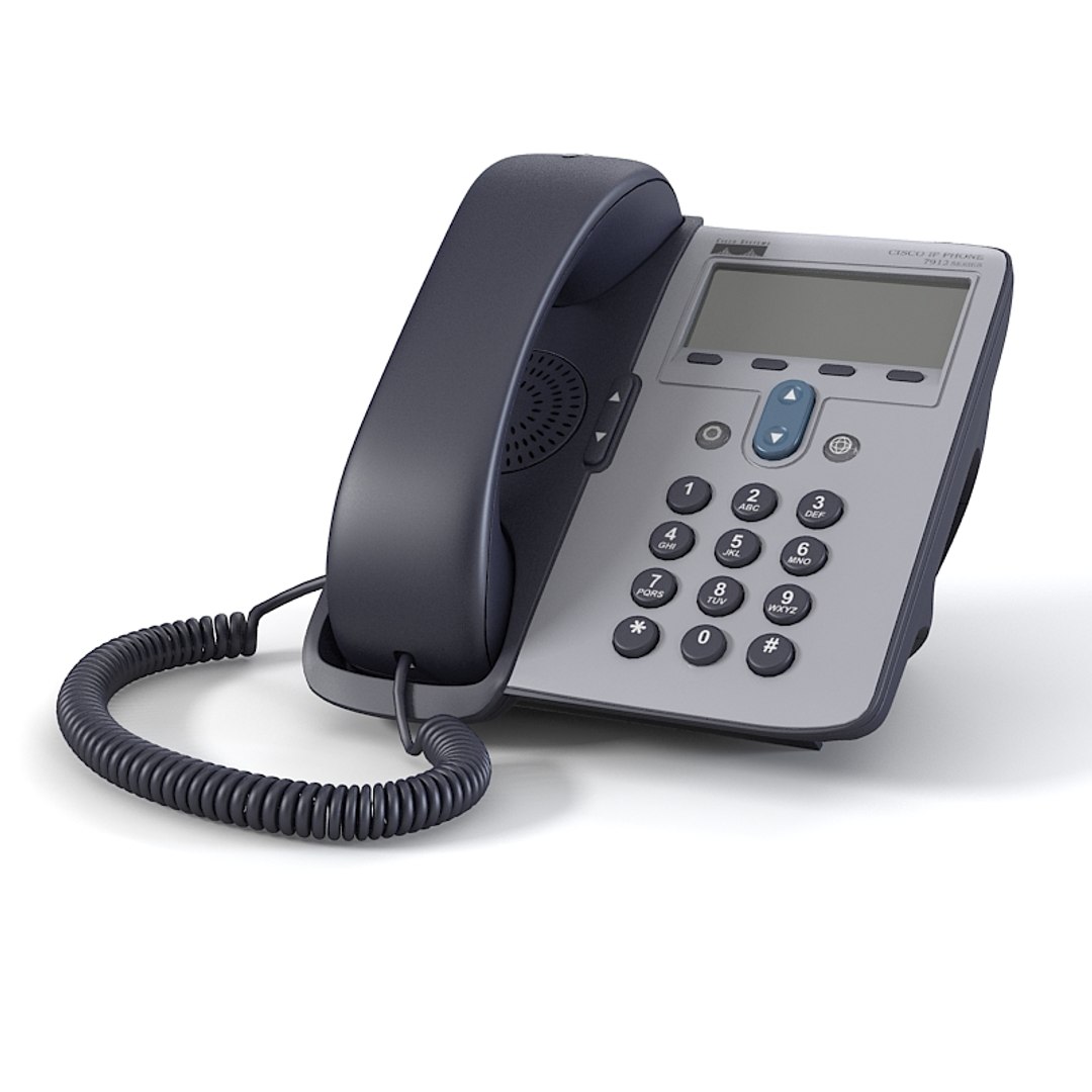 3d Cisco Telephone Model