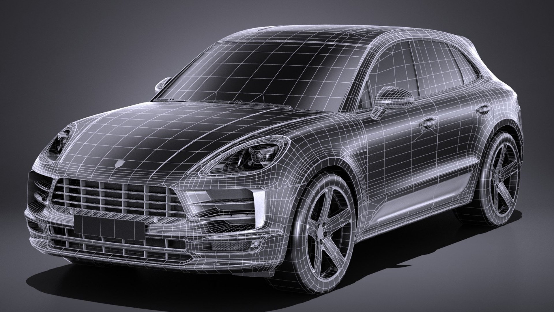 Porsche Macan 2019 3D Model - TurboSquid 1331270